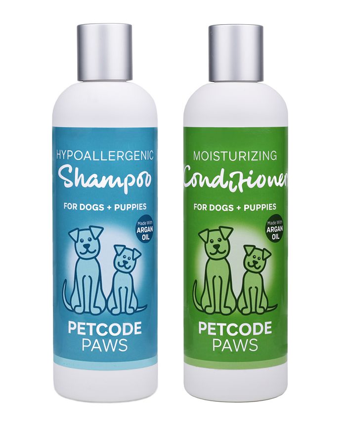 Petcode Paws Dog Shampoo and Conditioner Bath Gift Set with Argan Oil ...