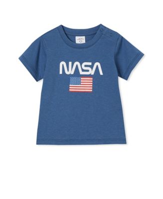 Baby Boys NASA Short Sleeve T-shirt - Macy's