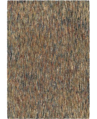CLOSEOUT! Orian Next Generation Multi Solid 6'7" x 9'6" Area Rug - Macy's