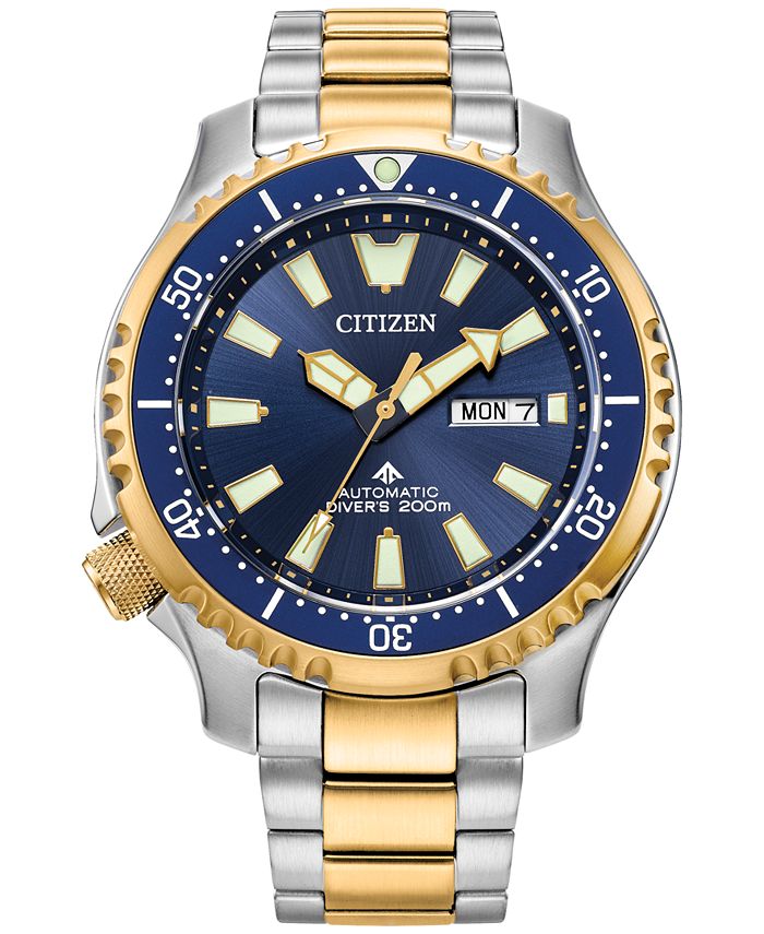 Citizen Men's Promaster Automatic Dive Two-tone Stainless Steel ...
