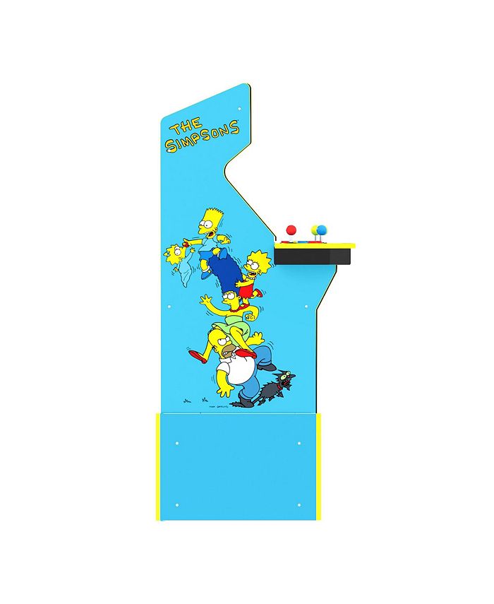 Arcade 1UP The Simpsons Arcade, 4-Player Game, with Stool - Macy's