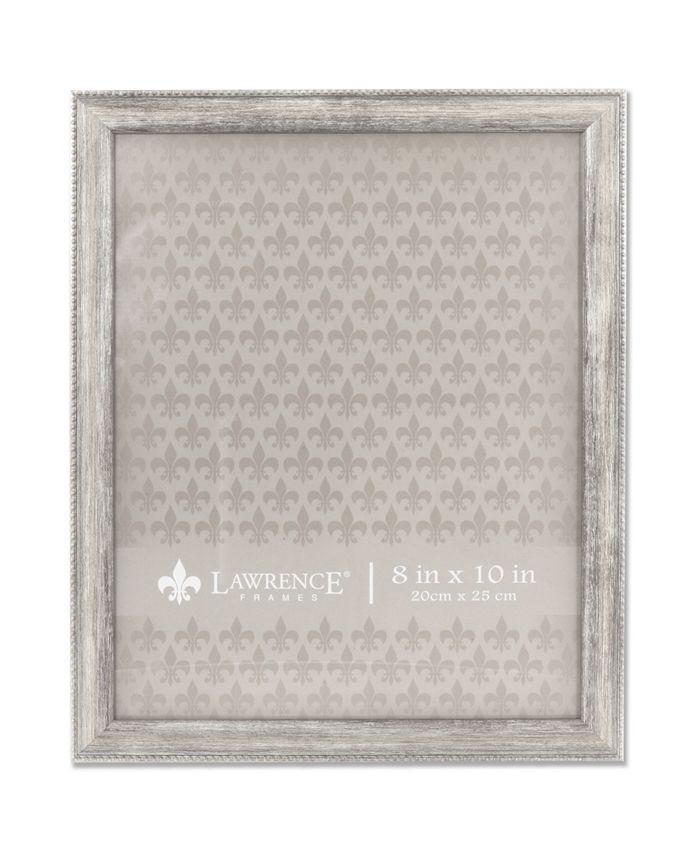 Lawrence Frames Classic Bead Border Burnished Picture Frame, 8" x 10 ...