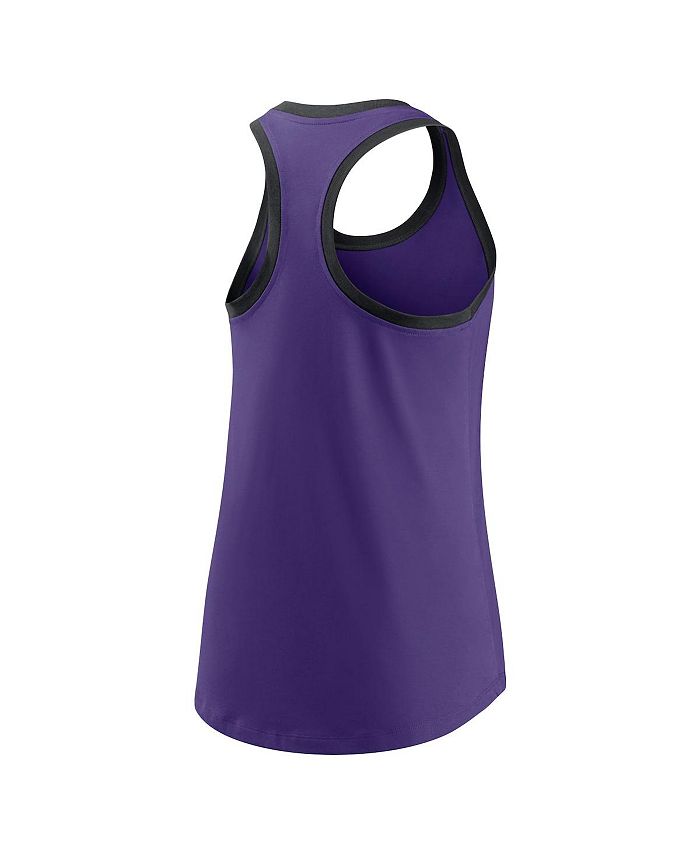 Nike Women's Purple Colorado Rockies X-Ray Racerback Performance Tank ...