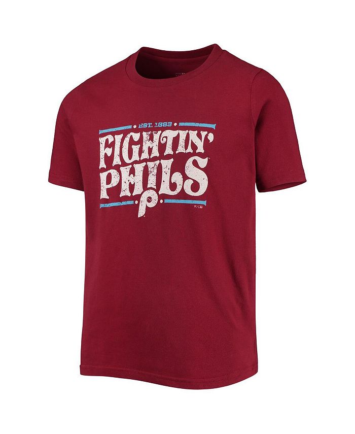 Outerstuff Big Boys Red Philadelphia Phillies Fightin' Phils T-shirt ...