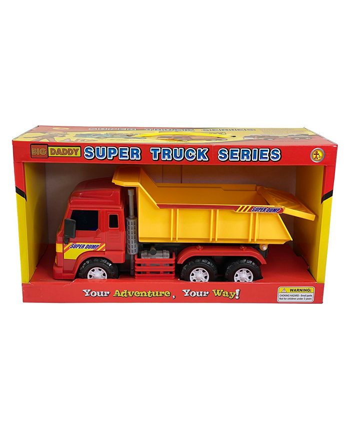 Big Daddy Mag-Genius Medium Duty Friction Powered Dump Truck Toy - Macy's