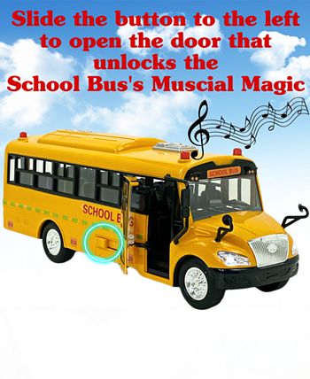 Big Daddy Mag-Genius School Bus with Lights and Sound and Greetings toy ...