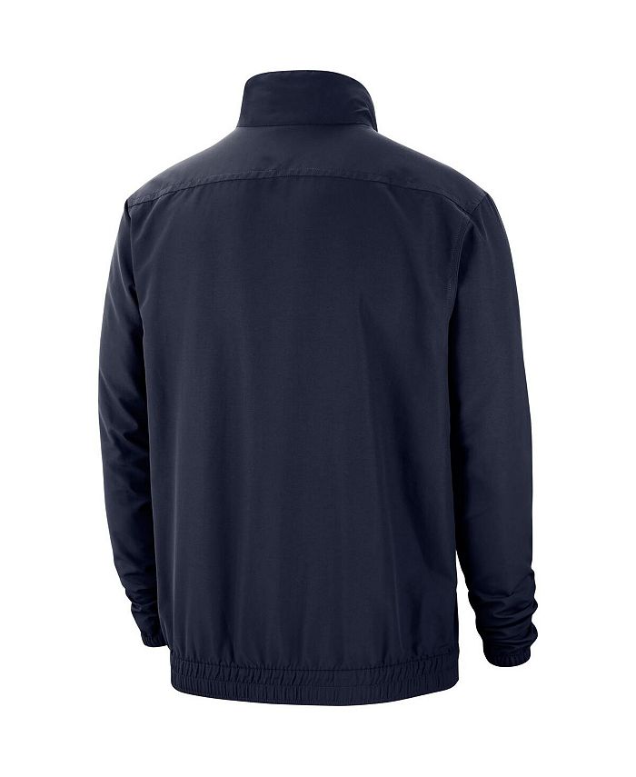 Nike Men's Navy New York Knicks City Edition Lightweight DNA Full-Snap ...