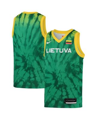Big Boys Nike Green Lithuania Basketball 2020 Summer Olympics Replica ...