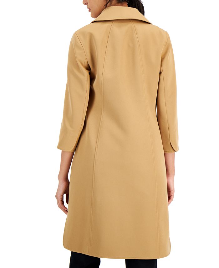 Anne Klein Women's Open-Front Topper Coat - Macy's