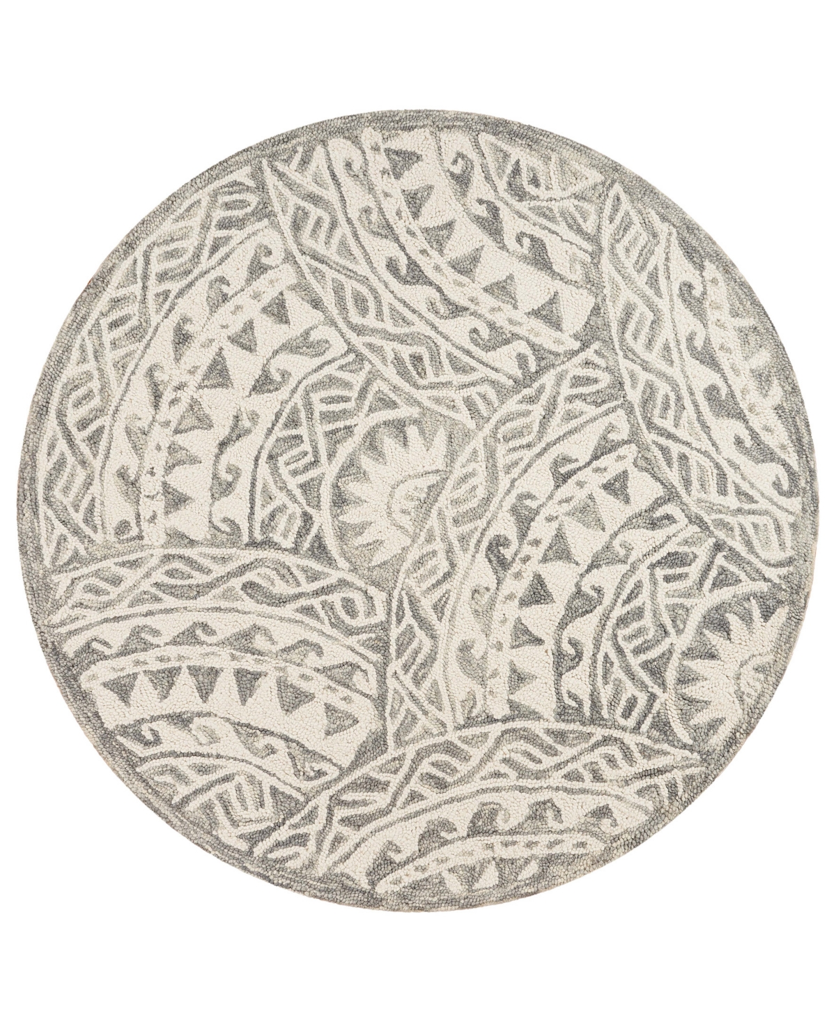 Click here for Lr Home Radiance Rdc-087 6 x 6 Round Area Rug - Iv... prices