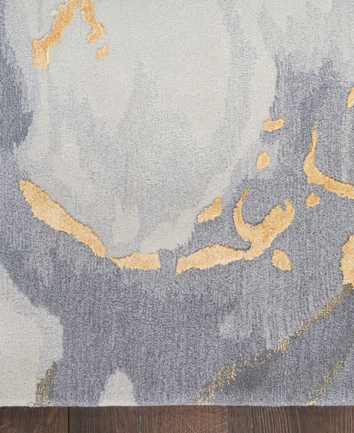 Nourison Home Prismatic PRS28 7'9" x 9'9" Area Rug - Macy's