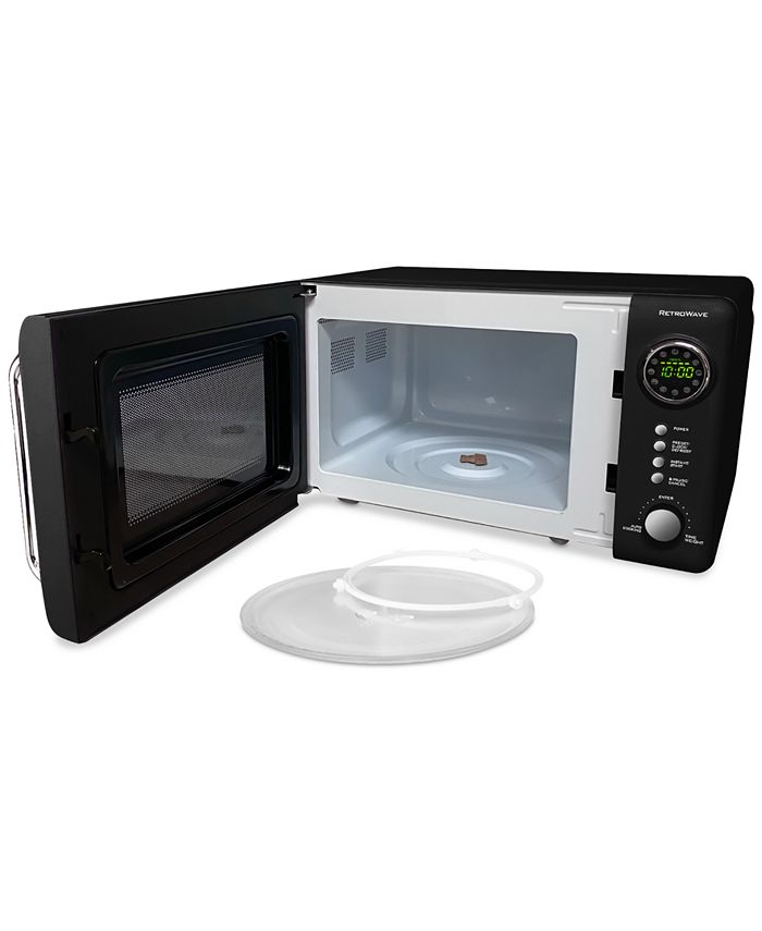 Nostalgia NRMO7AQ6A Retro 700-Watt LED Microwave & Reviews - Small ...
