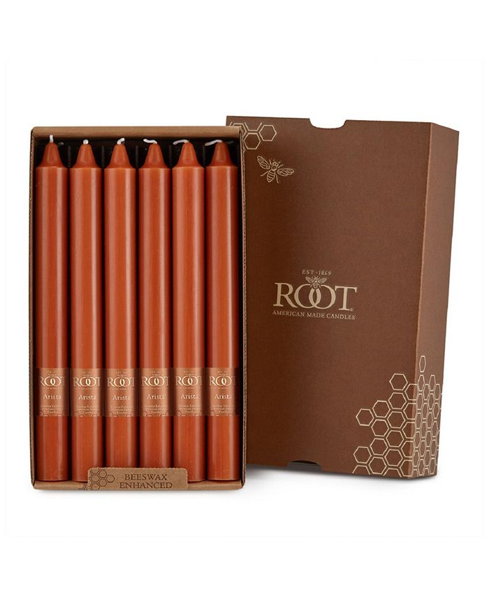 ROOT CANDLES Arista 9" Taper Candle Set, 12 Piece - Macy's