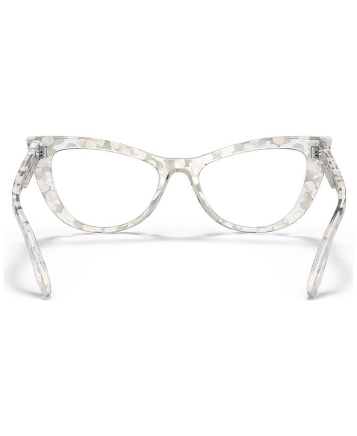 Dolce&Gabbana DG3354 Women's Cat Eye Eyeglasses - Macy's