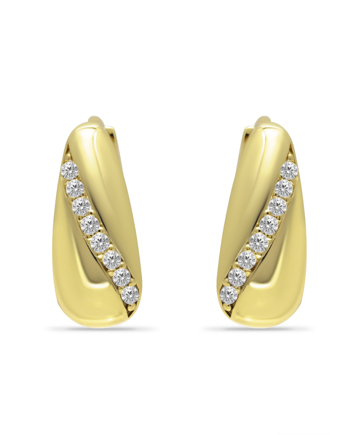 Click here for Giani Bernini Cubic Zirconia Huggie Hoop Earrings... prices