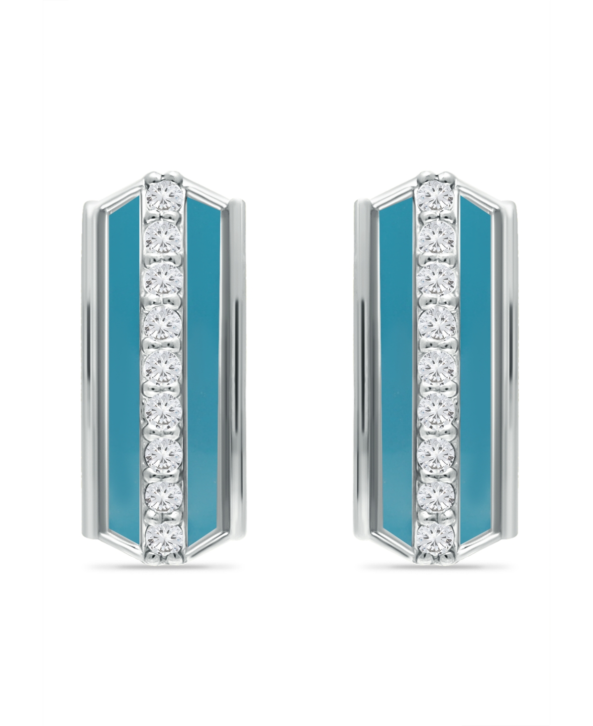 Click here for Giani Bernini Cubic Zirconia Huggie Hoop Earrings... prices