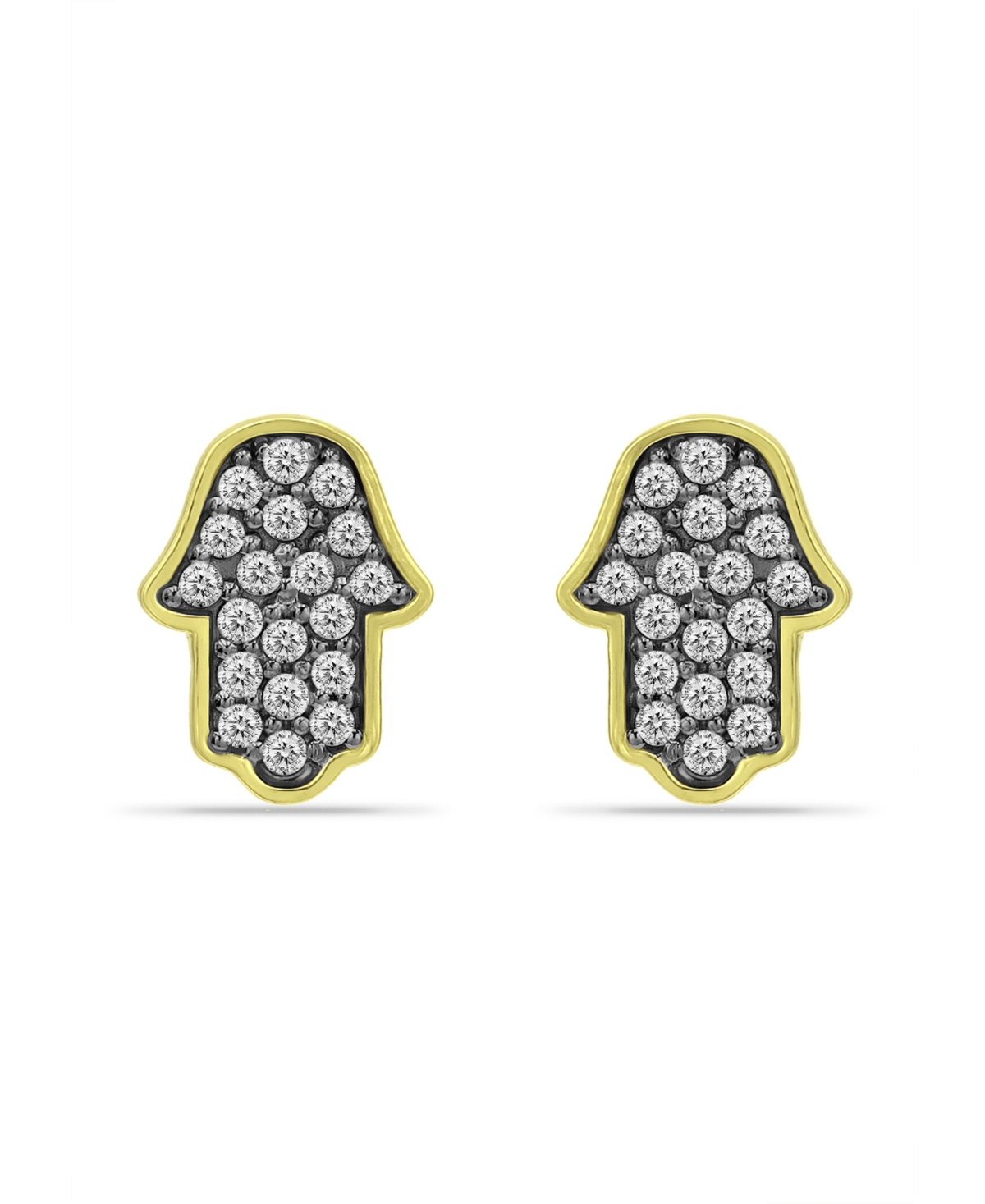 Click here for Giani Bernini Cubic Zirconia with Black Rhodium Ha... prices