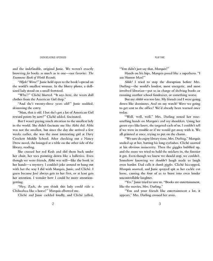 Barnes & Noble Upstaged (Zack Delacruz, Book 3) by Jeff Anderson - Macy's