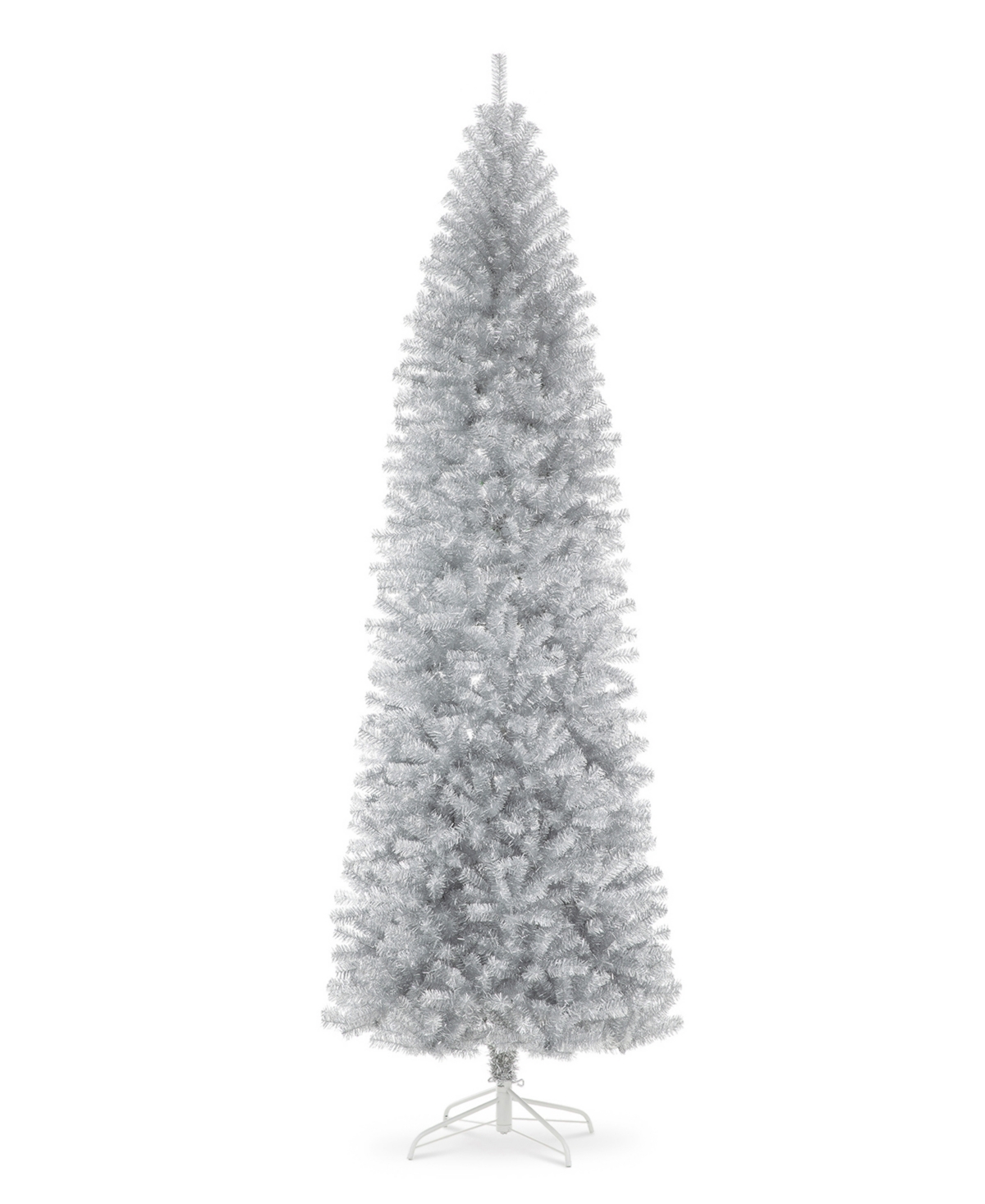Click here for Glitzhome 9 Tinsel Artificial Christmas Tree - Whi... prices