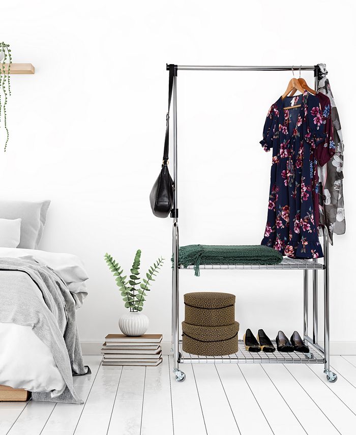 Seville Classics Home Height Adjustable Garment Rack - Macy's