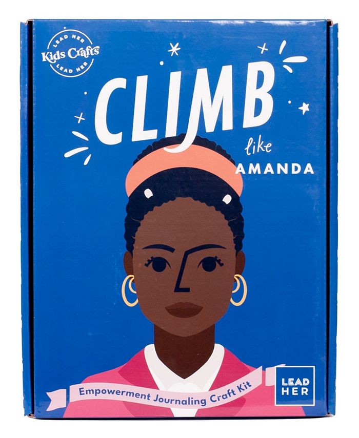 Kids Crafts Climb Like Amanda Empowerment Journal Piece Craft Kit - Macy's
