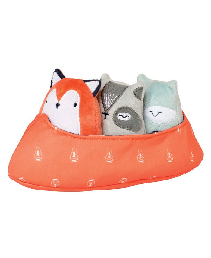 Manhattan Toy Company Camp Acorn Canoe Buddies Soft Baby Toy - Macy's