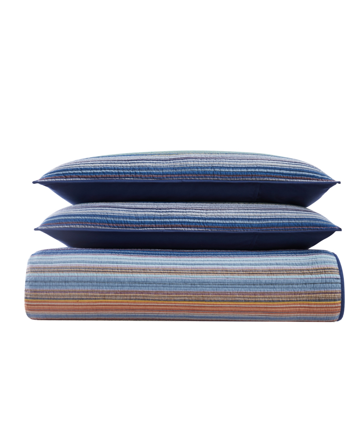 Click here for Brooklyn Loom Met Stripe Yarn Dye 3 Piece Quilt Se... prices