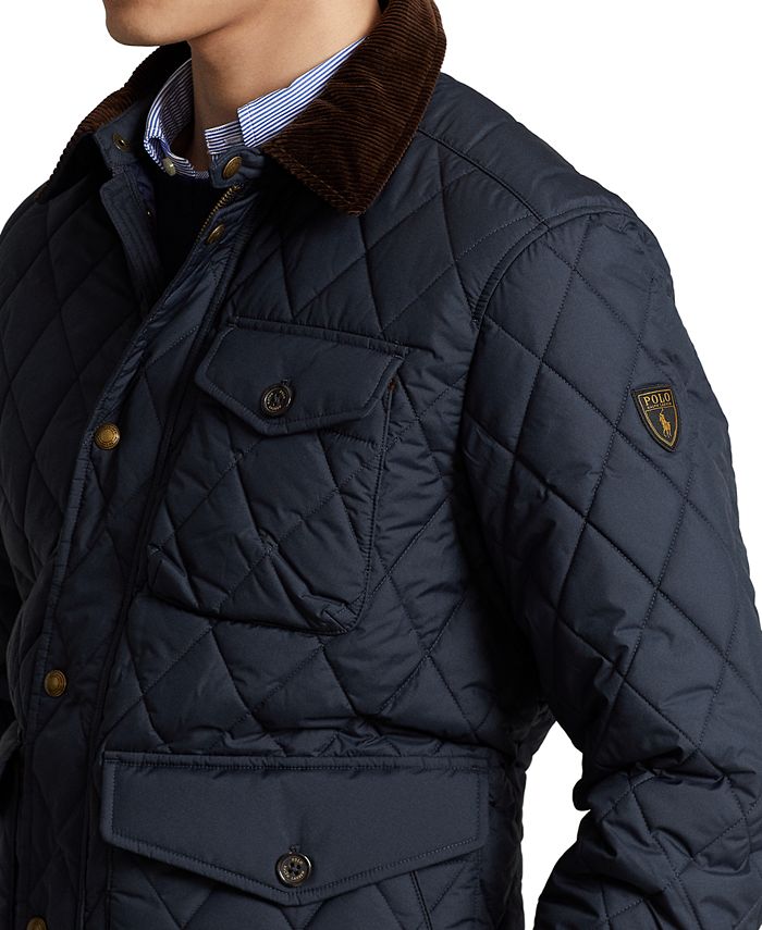 Polo Ralph Lauren Men's Water-Repellent Quilted Jacket - Macy's