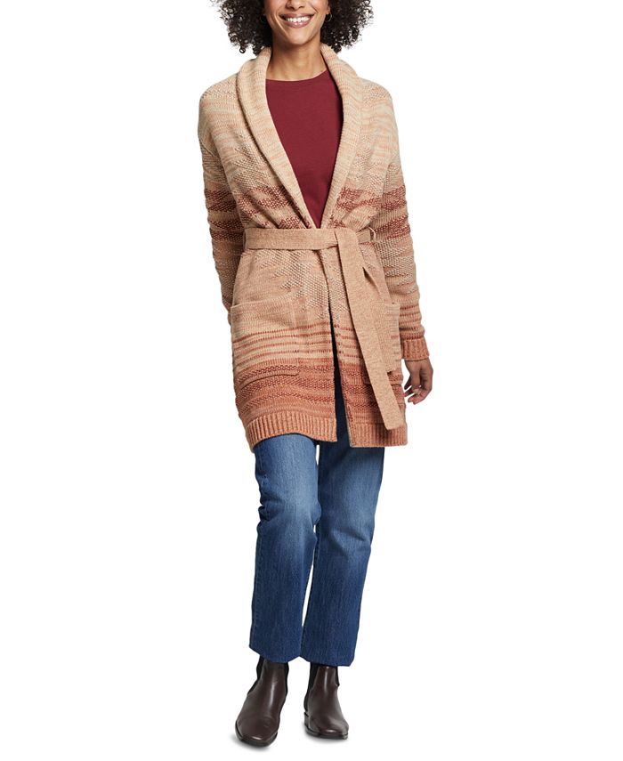 Pendleton Women's Monterey Belted Cotton Cardigan - Macy's