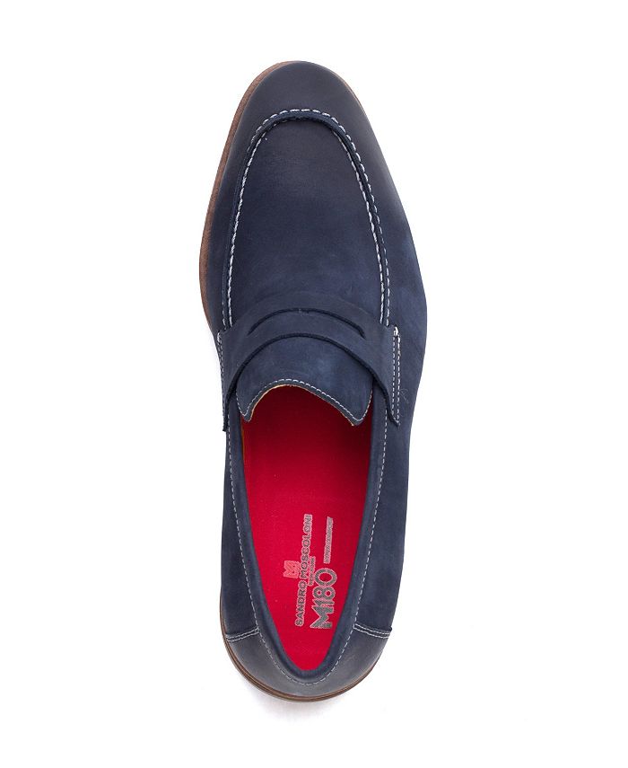 Sandro Moscoloni Men's Moccasin Toe Penny Strap Slip-on Shoes - Macy's