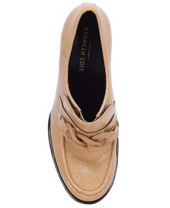 Kenneth Cole New York Women's Justin Lug High Heel Loafers - Macy's