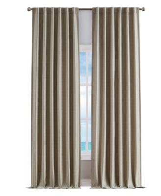 Nautica Robin Thermal Woven Room Darkening Back Tab Window Curtain ...