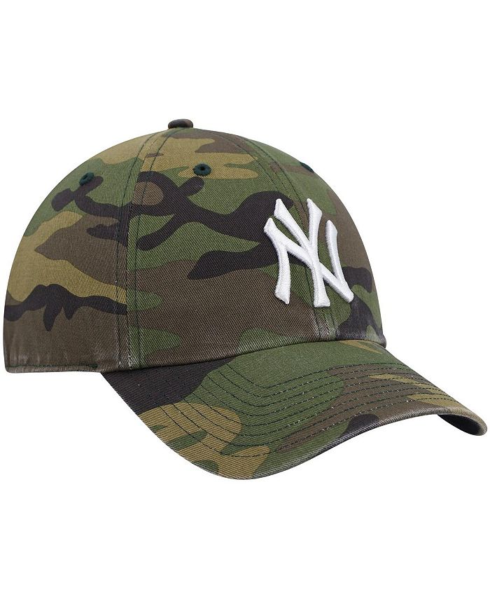 '47 Brand Men's '47 Camo New York Yankees Clean Up Adjustable Hat - Macy's