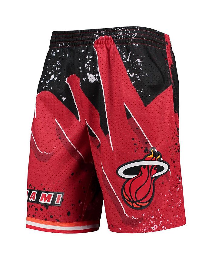 Mitchell & Ness Men's Red Miami Heat Hardwood Classics 1996 Hyper Hoops ...