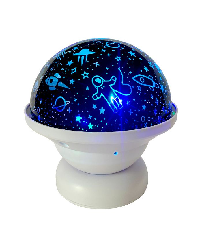 Gabba Goods Outer Space Rotating LED Projector - Macy's