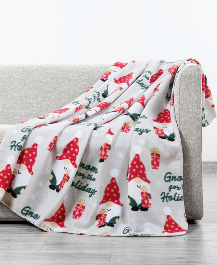 Birch Trail Holiday Printed Fleece Throw, 50" x 60" & Reviews ...