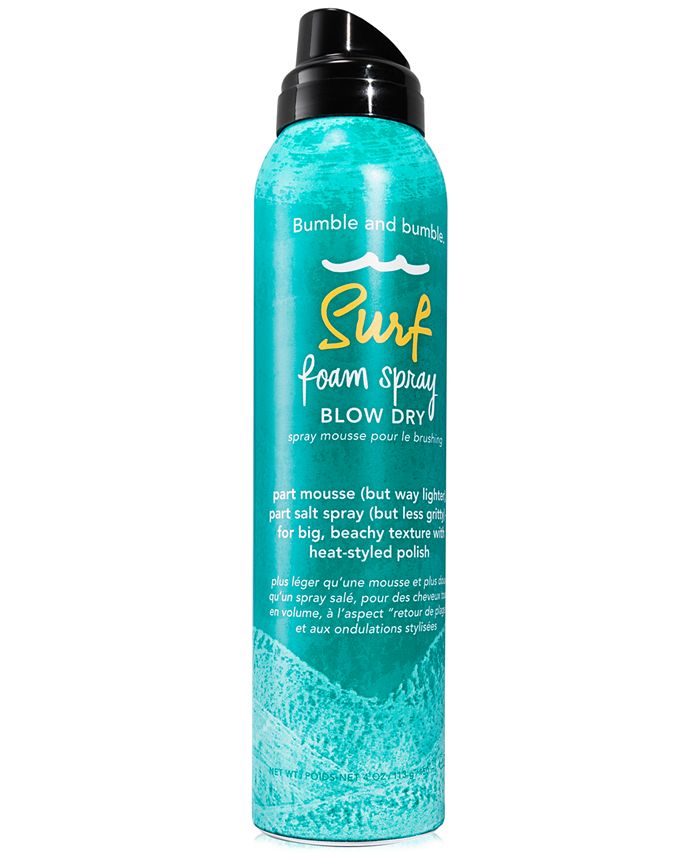 Bumble and Bumble Surf Foam Spray Blow Dry, 4oz. - Macy's