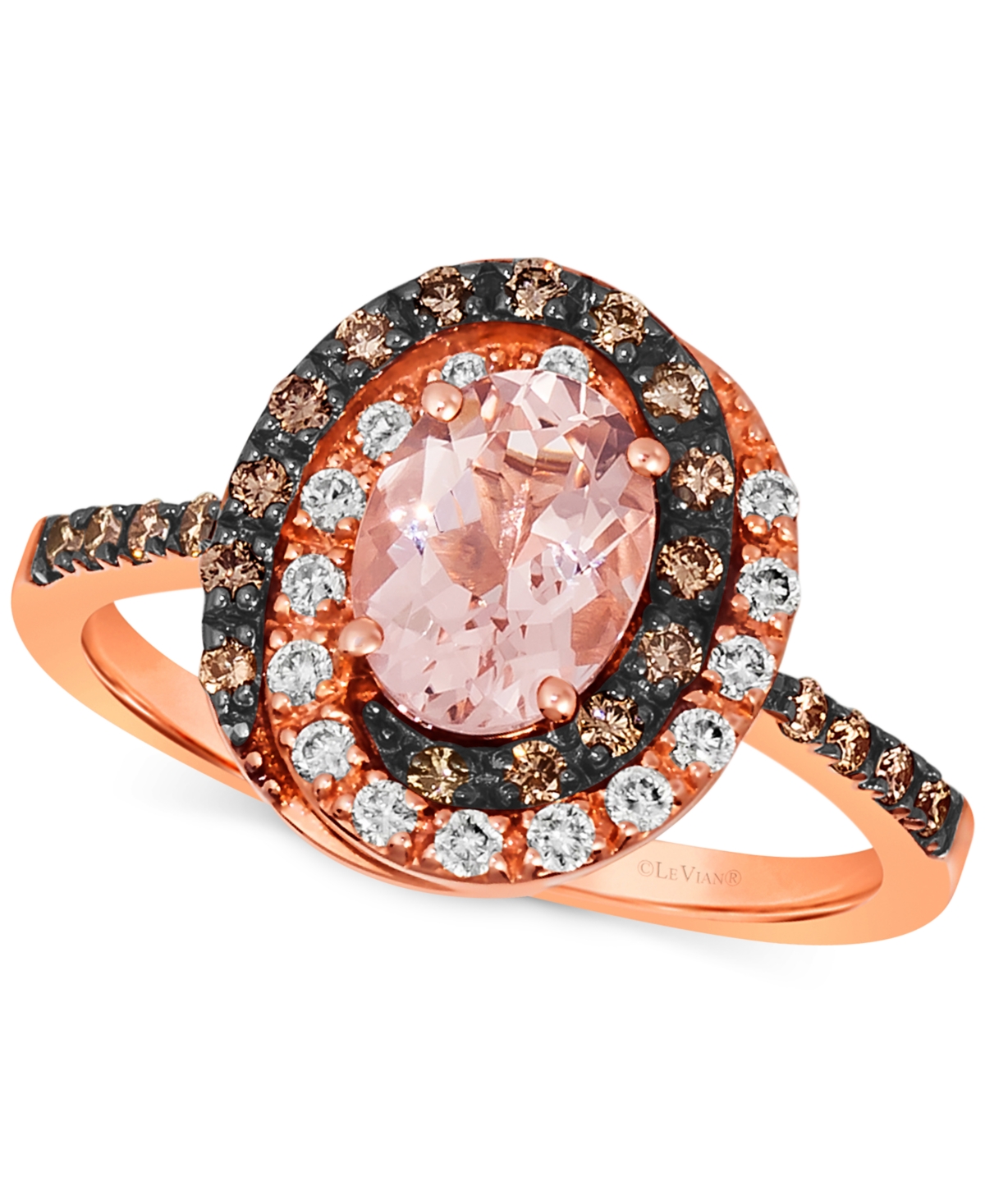 Click here for Le Vian Peach Morganite (7/8 ct. t.w.) & Diamond (... prices
