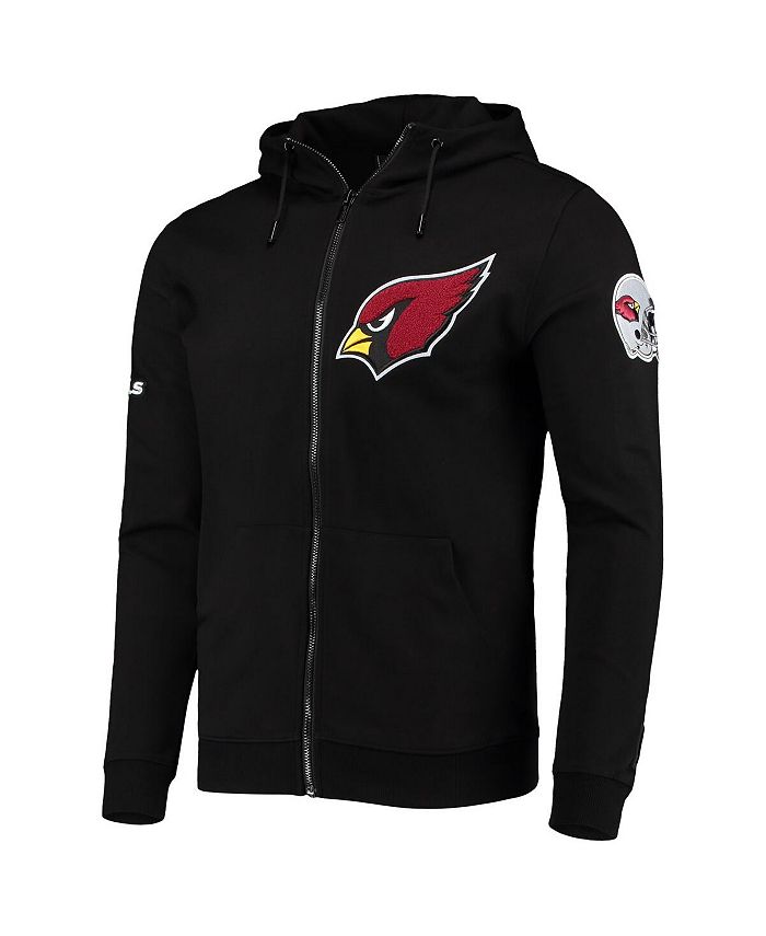 Pro Standard Men's Black Arizona Cardinals 4-Hit Full-Zip Hoodie - Macy's