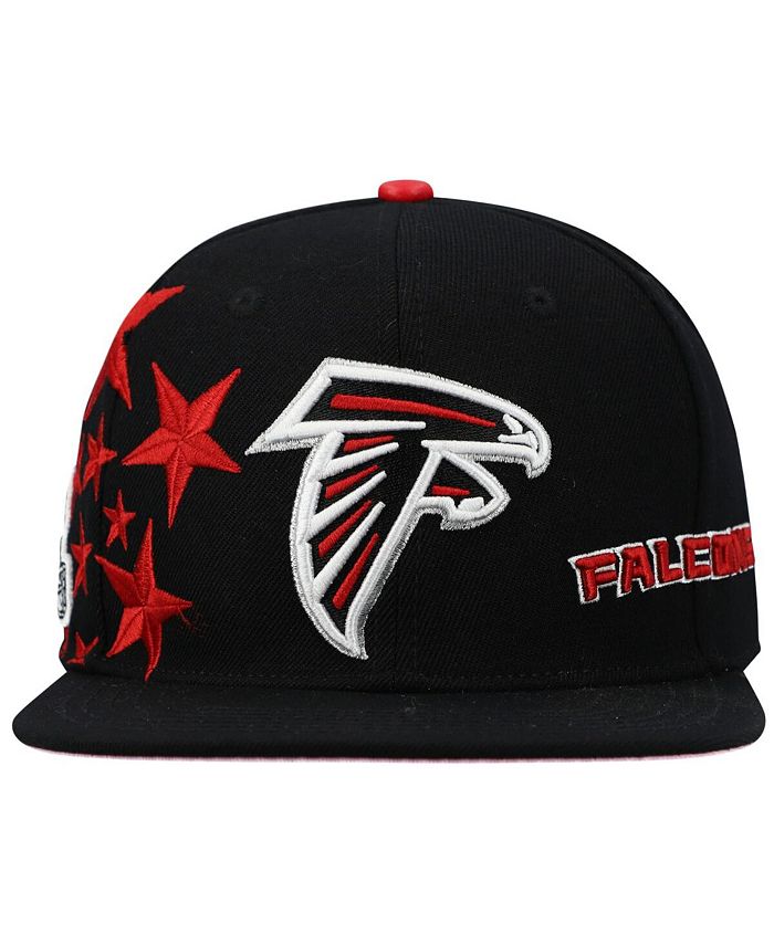 Pro Standard Men's Atlanta Falcons Black Stars Snapback Hat - Macy's