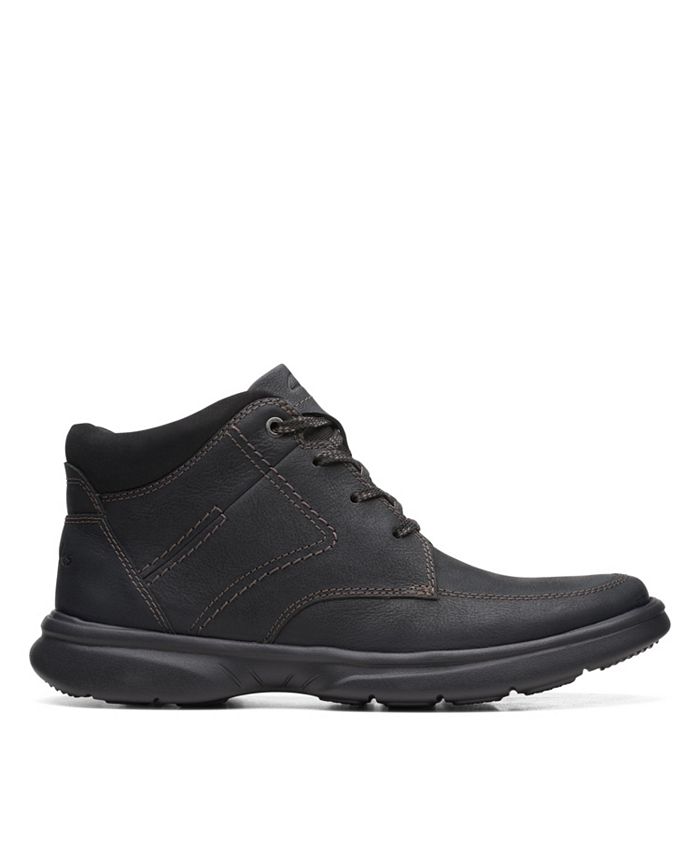 Clarks Men's Bradley Leather Mid Comfort Boots - Macy's