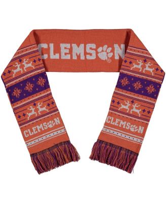 FOCO Men's and Women's Clemson Tigers Reversible Ugly Scarf - Macy's