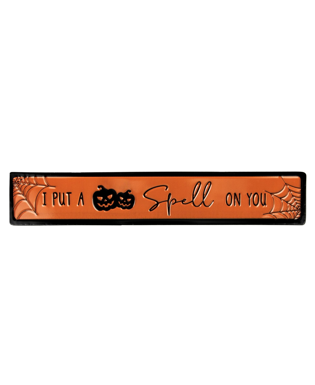 Click here for I Put A Spell On You Halloween Wall Sign  20 - Ora... prices