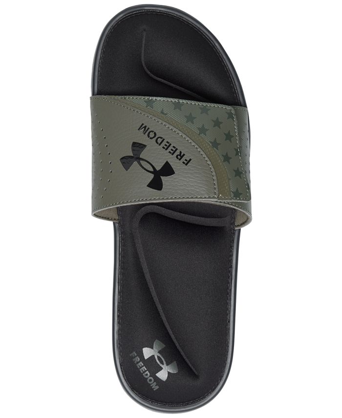 Under Armour Men's Ignite Freedom 2 Slide Sandals from Finish Line - Macy's