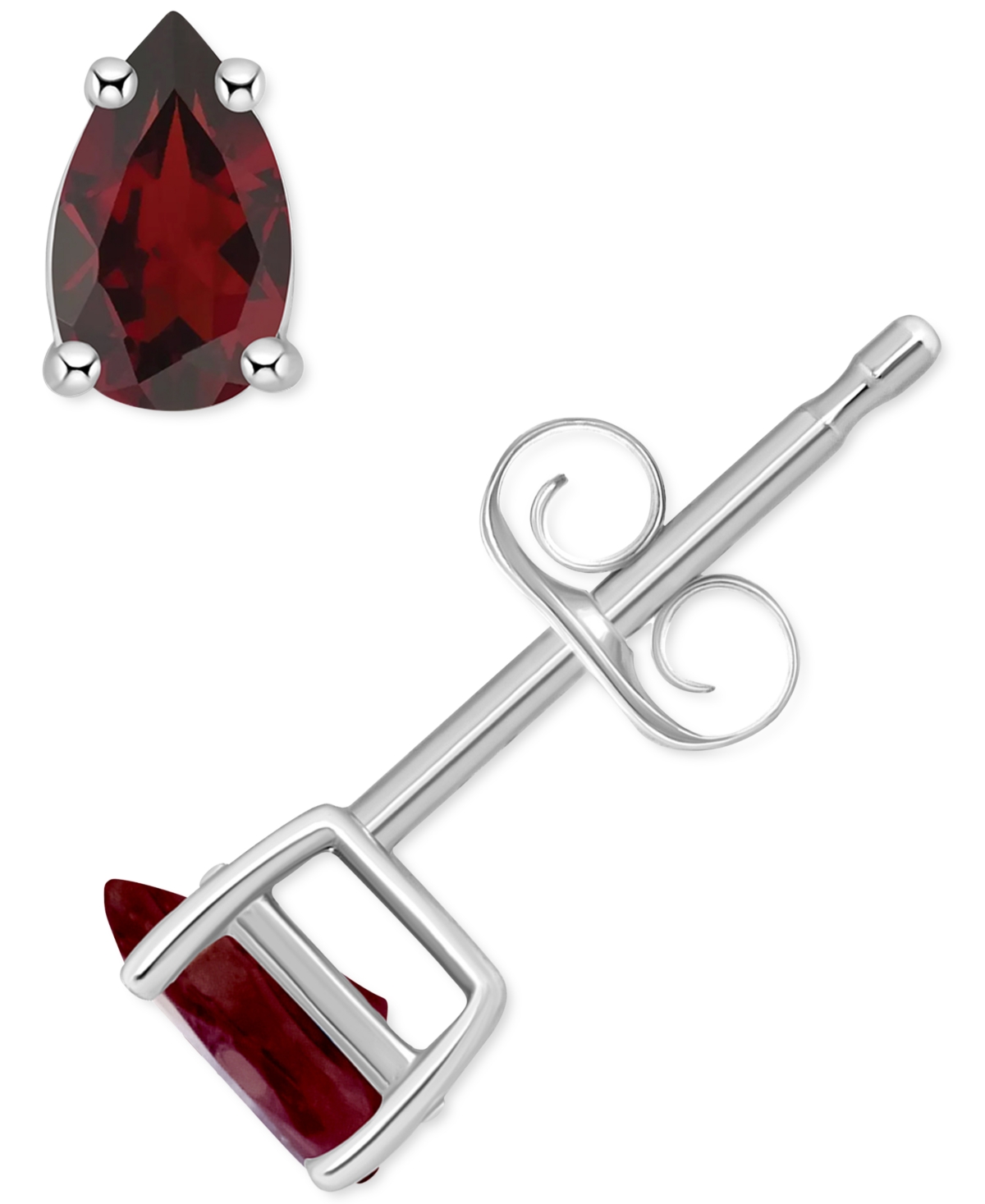 Click here for Garnet Pear Stud Earrings (1/2 ct. t.w.) in 14k Go... prices