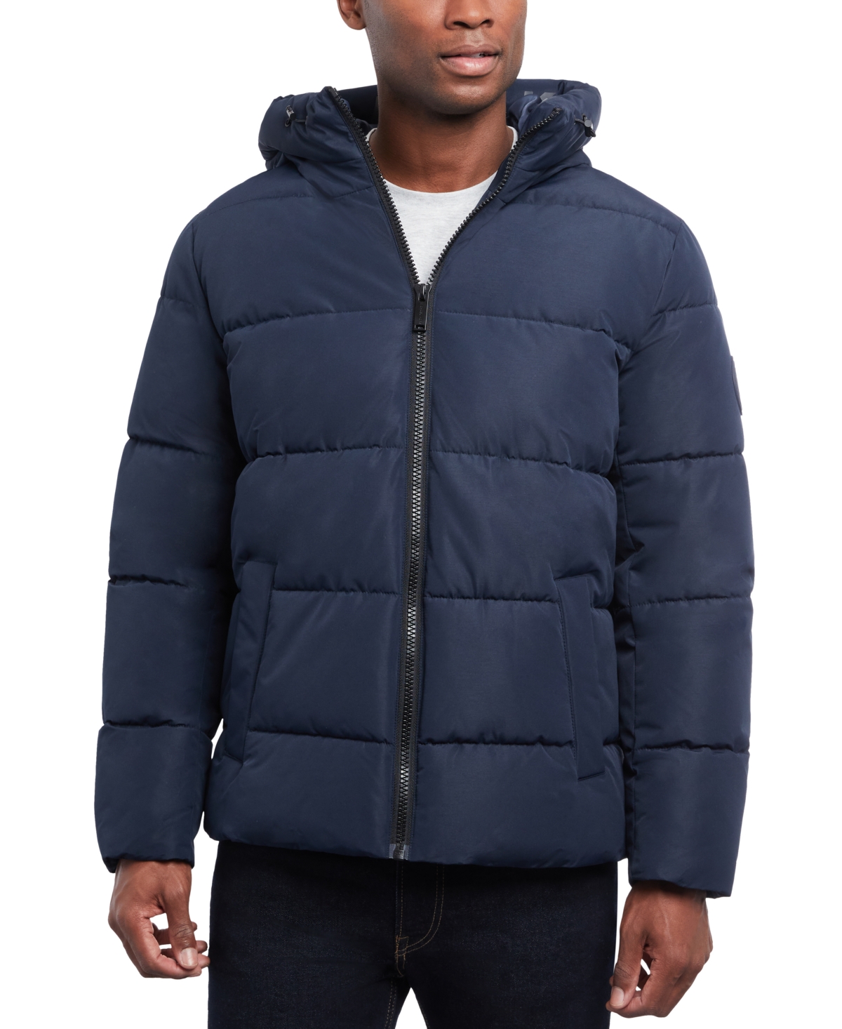 Click here for Michael Kors Mens Quilted Hooded Puffer Jacket - M... prices