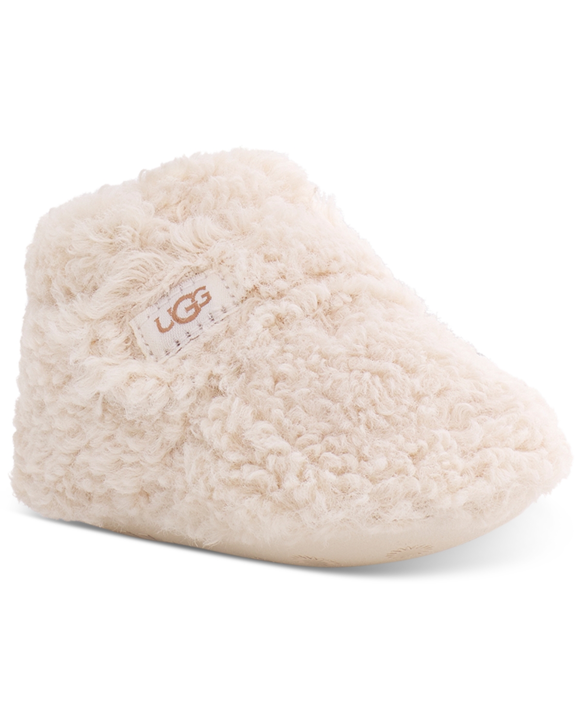 Click here for Ugg Baby Bixbee Booties - Natural Curly Faux Fur prices
