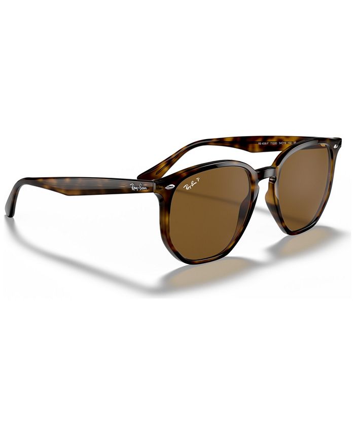 Ray-Ban Unisex Polarized Low Bridge Fit Sunglasses, RB4306F 54 - Macy's
