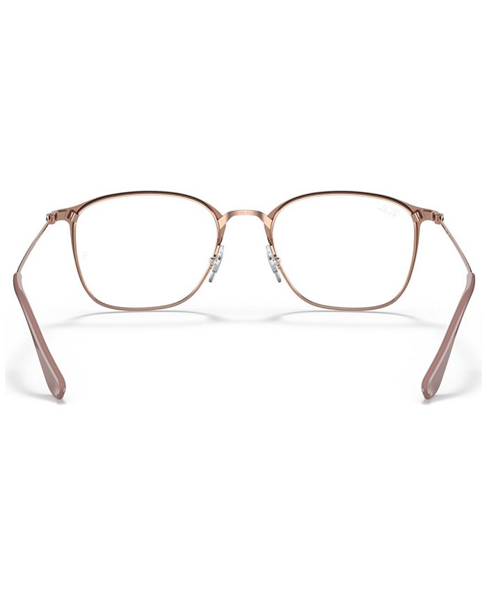 Ray-Ban RB6466 Unisex Square Eyeglasses - Macy's