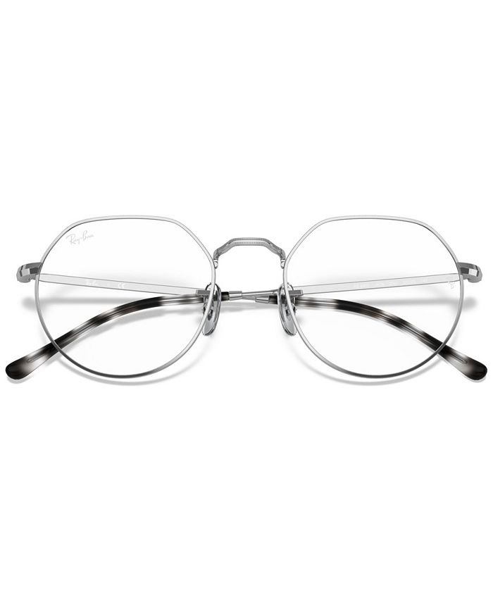 Ray-Ban RB6465 Jack Unisex Irregular Eyeglasses - Macy's